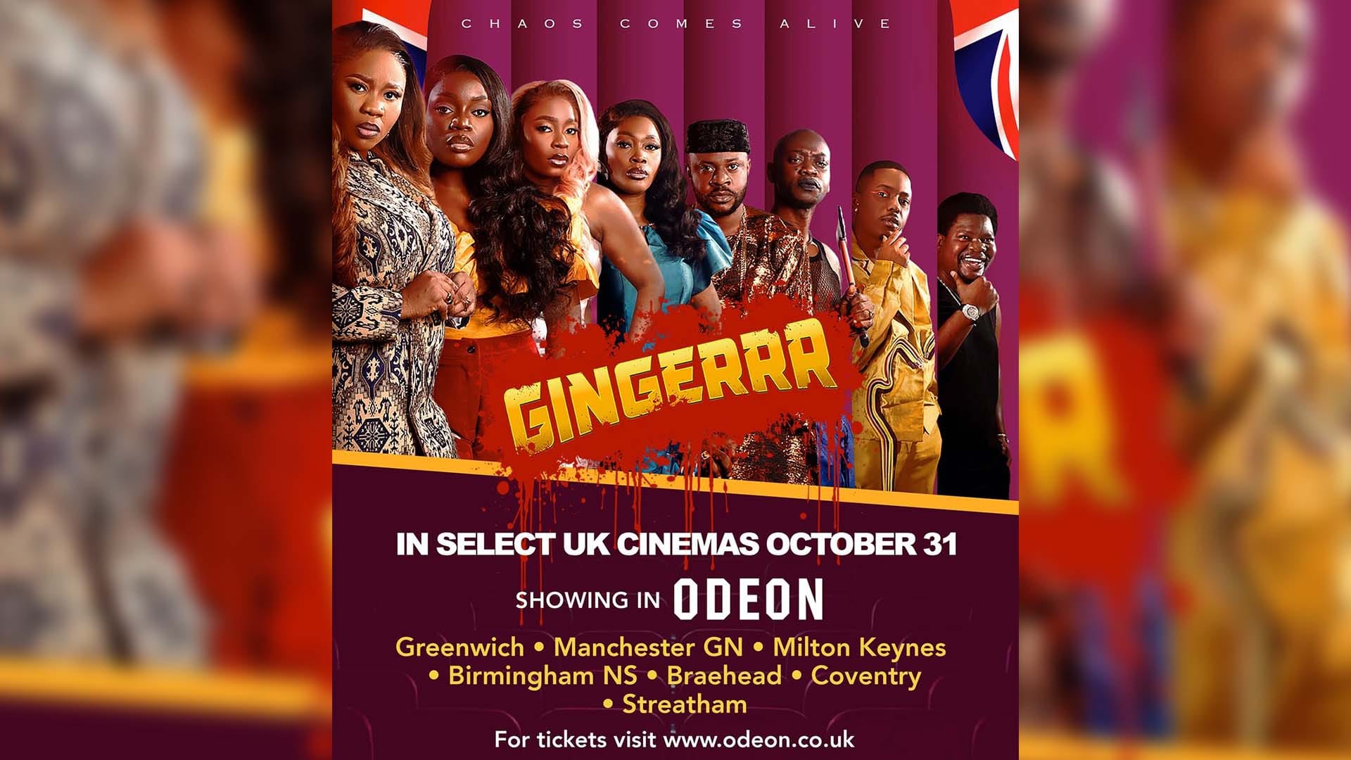 Gingerrr Extends Theatrical Run to the UK